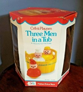 Three Men in a Tub Rub A Dub - Omigods